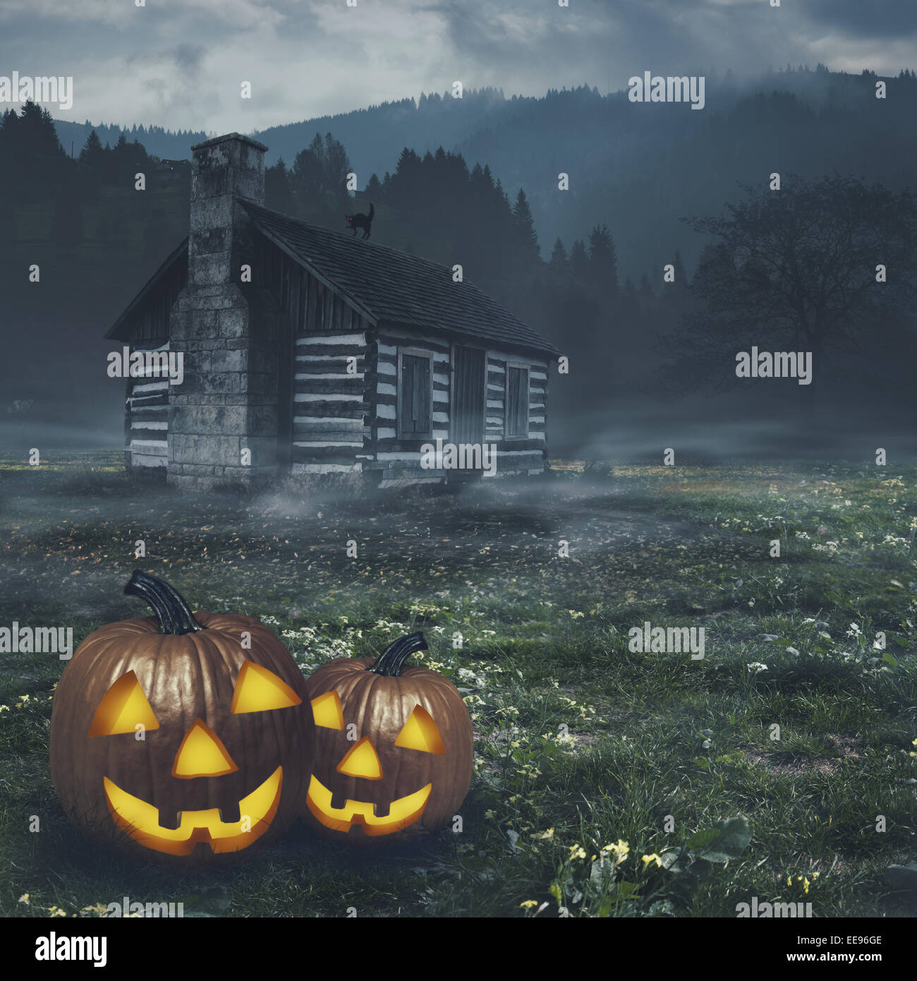 Haunted House Pumpkin Patch