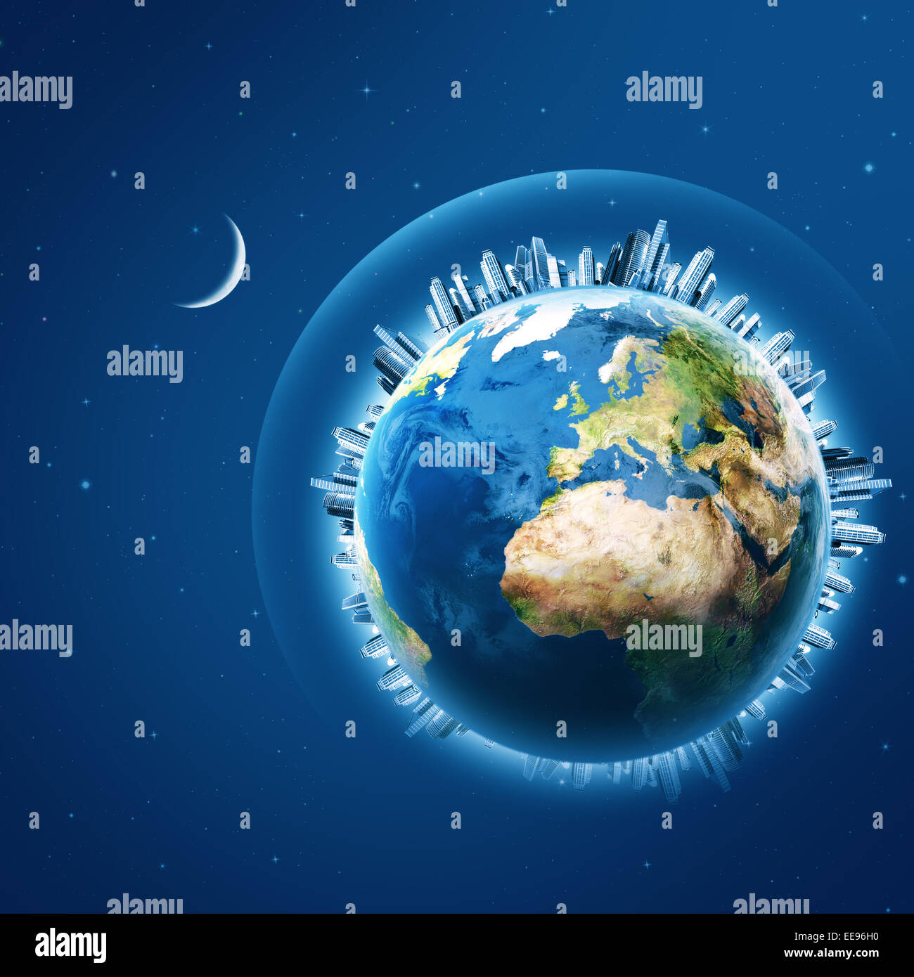 Earth is our home, environmental backgrounds. NASA imagery used Stock ...