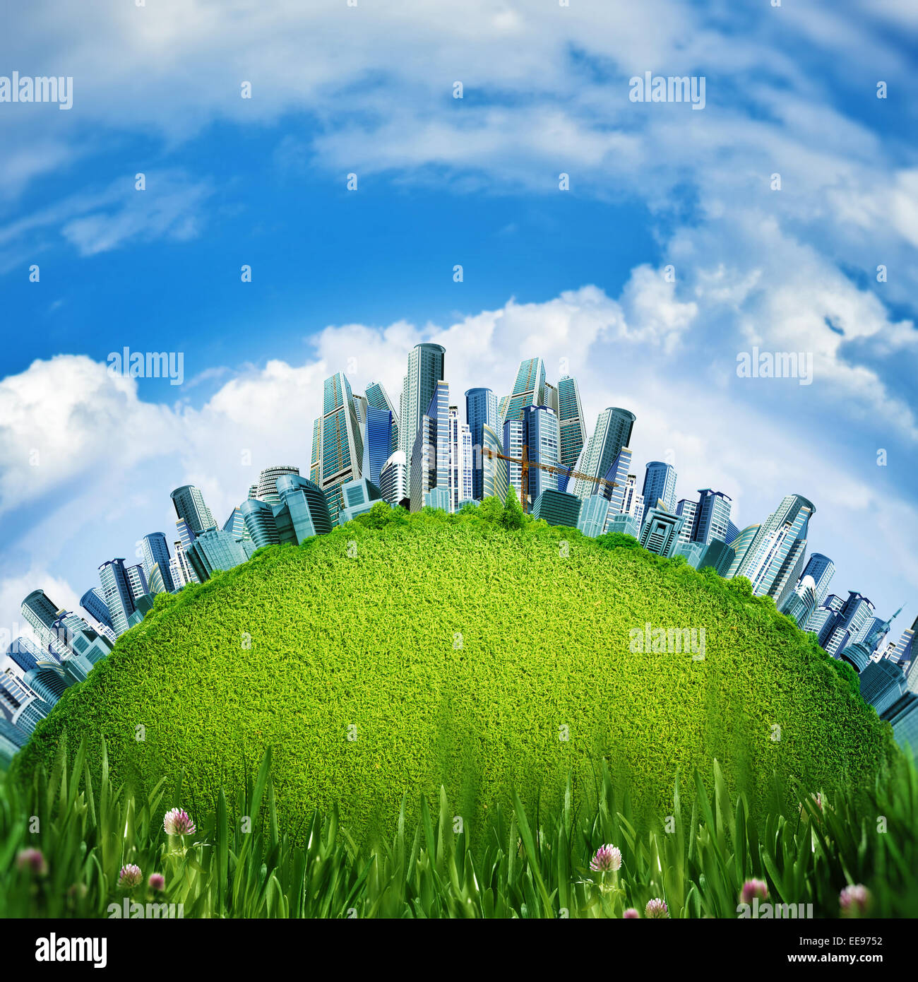 Eco City, abstract environmental backgrounds for your design Stock ...