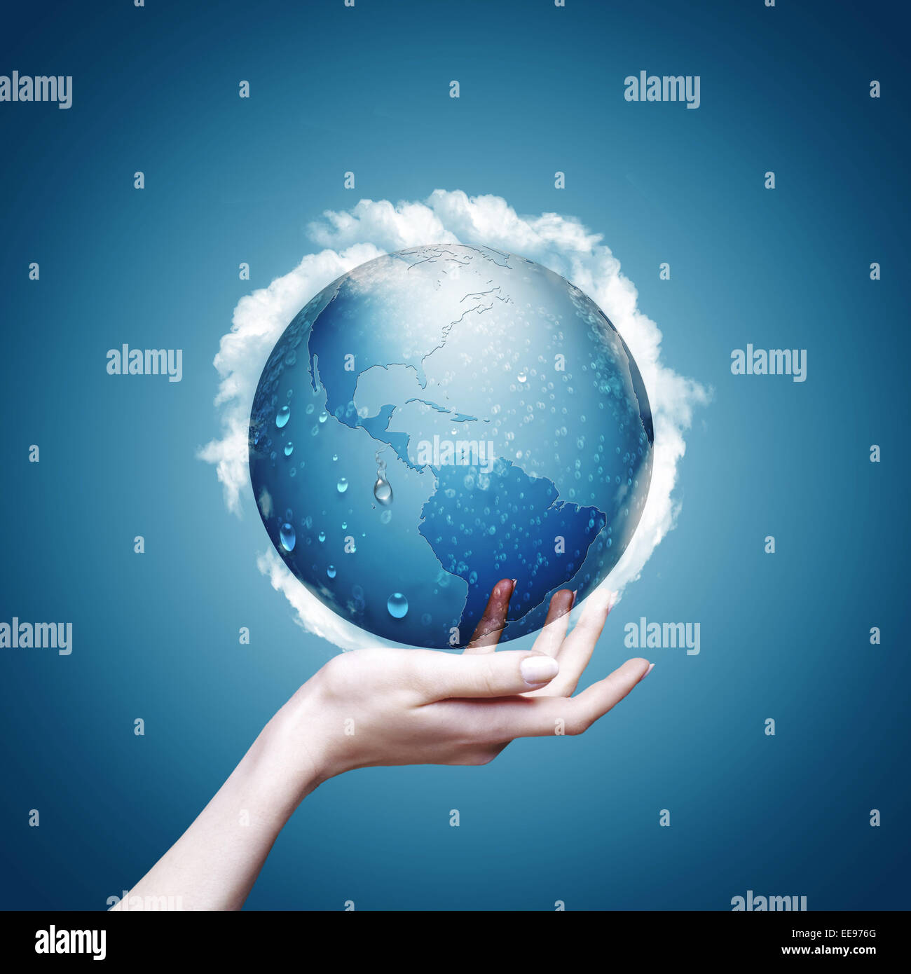 Clear Water Concept. Abstract environmental backgrounds for your design ...