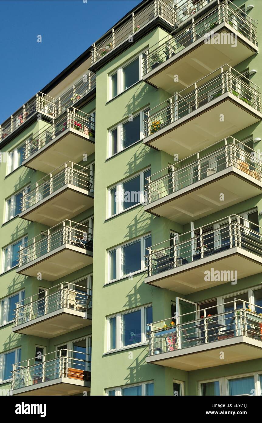 Windows and balconies Stock Photo - Alamy