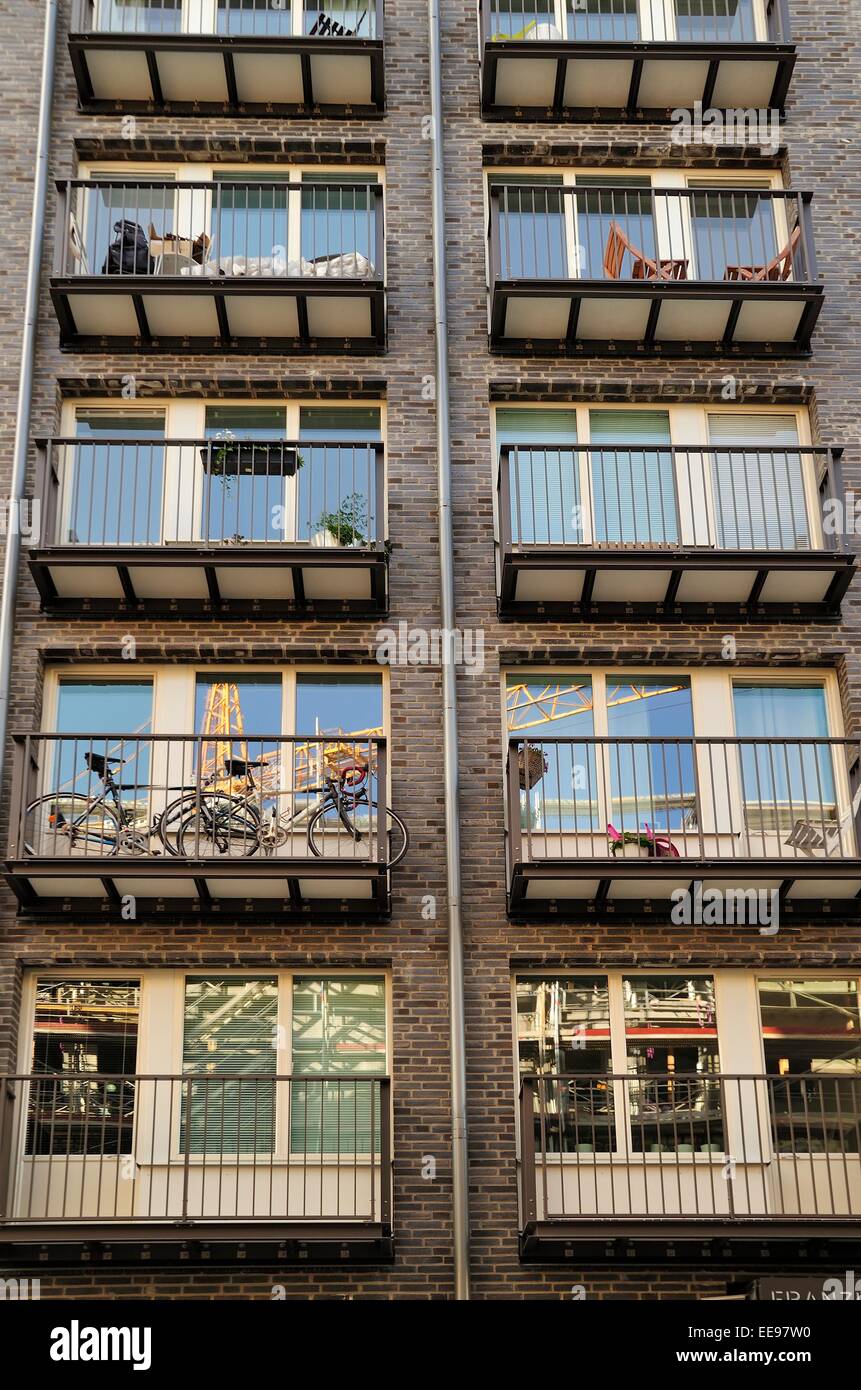 Windows and balconies Stock Photo - Alamy