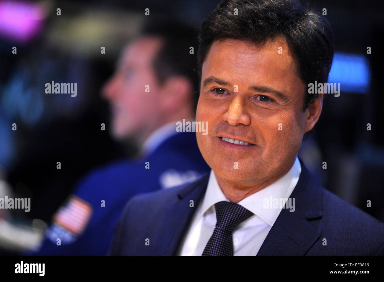 Singer Donny Osmond rings The NYSE Closing Bell at New York Stock ...