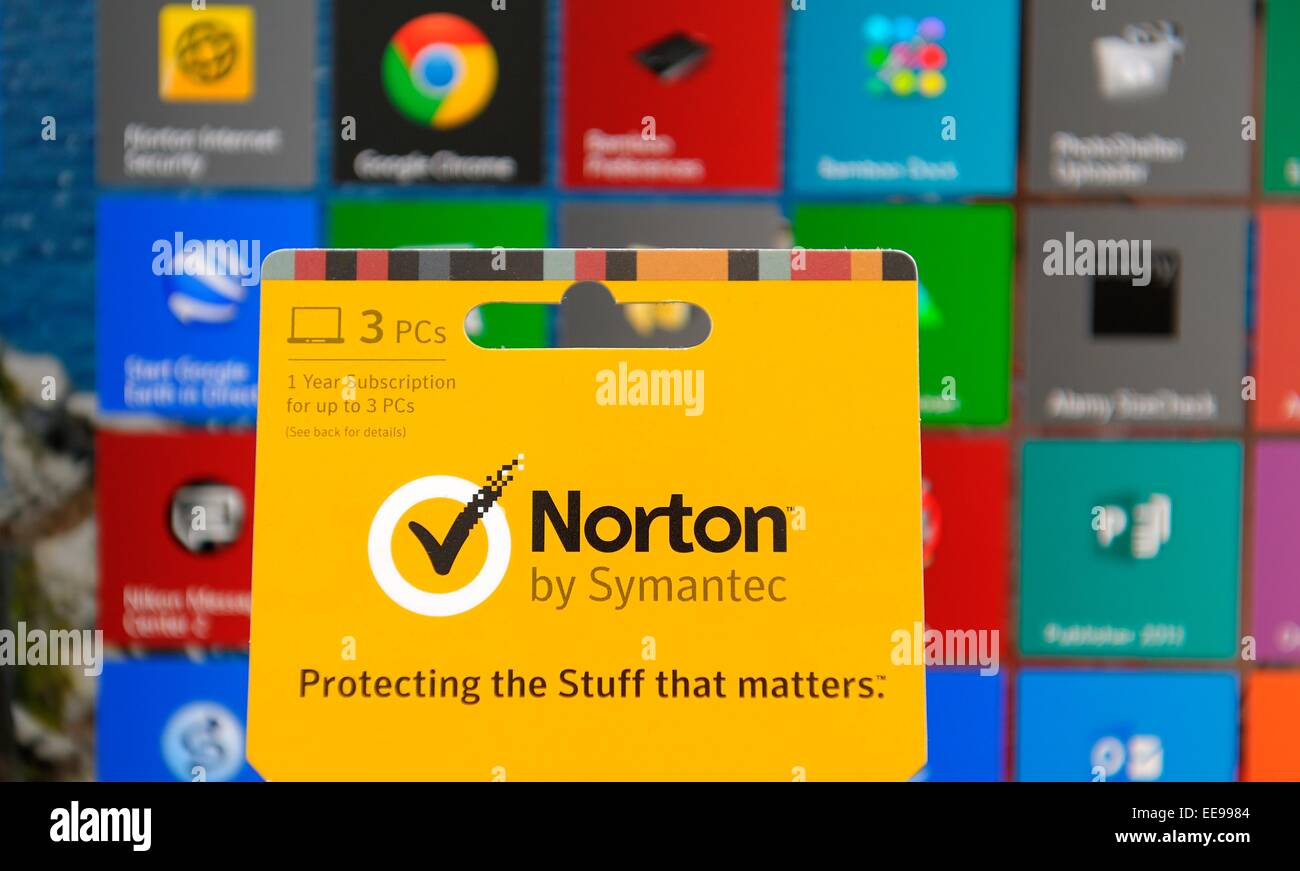 Symantec product hi-res stock photography and images - Alamy