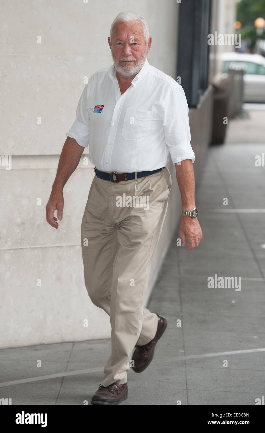 'The Andrew Marr Show' - Arrivals Featuring: Sir Robin Knox-Johnston ...