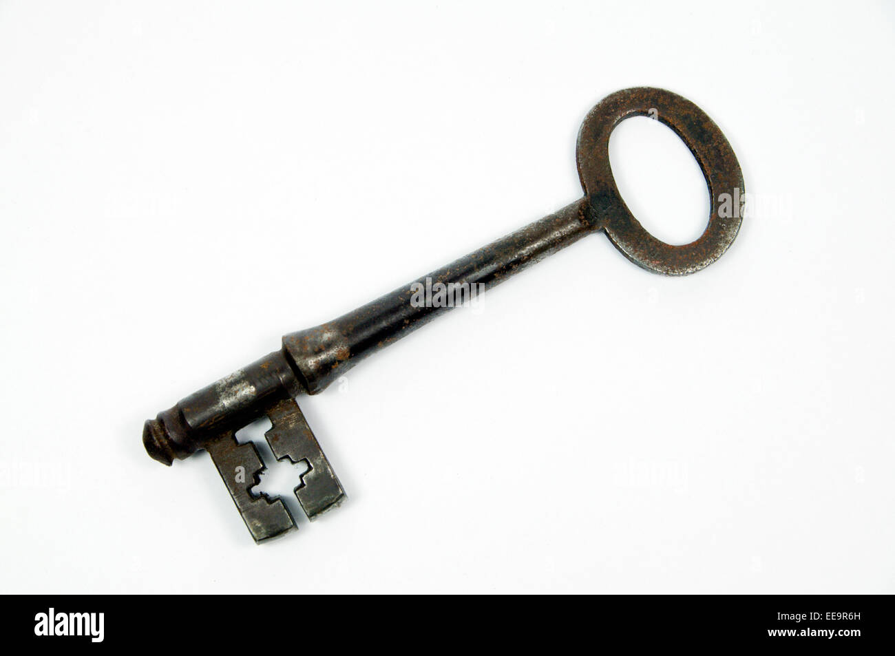 Large old fashioned key Stock Photo - Alamy