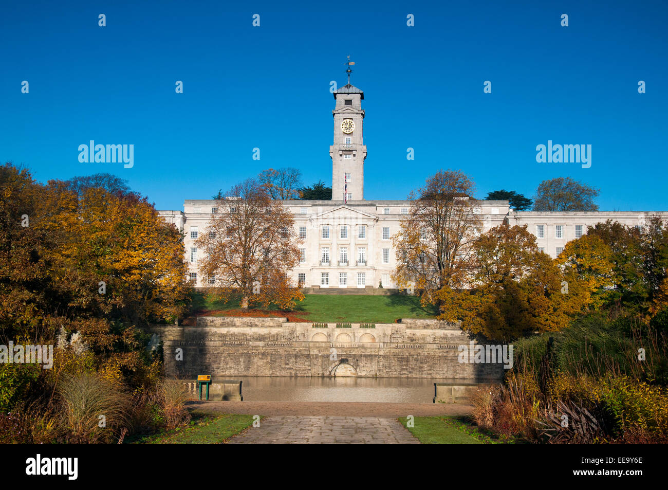 Autumn at Highfields University Park, Nottingham England UK Stock Photo ...