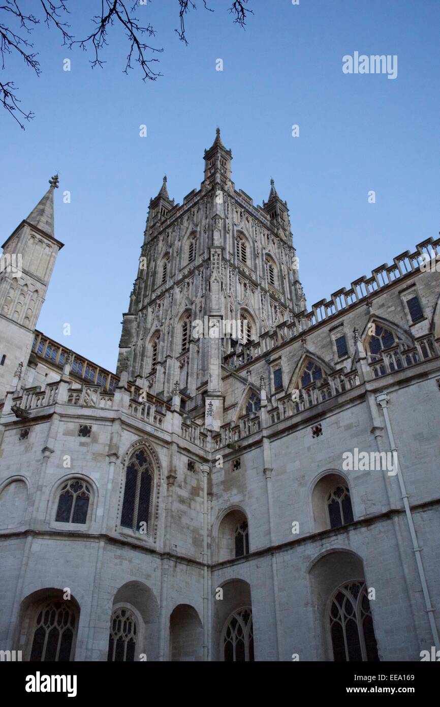 Gloucester cathedral tower hi-res stock photography and images - Alamy