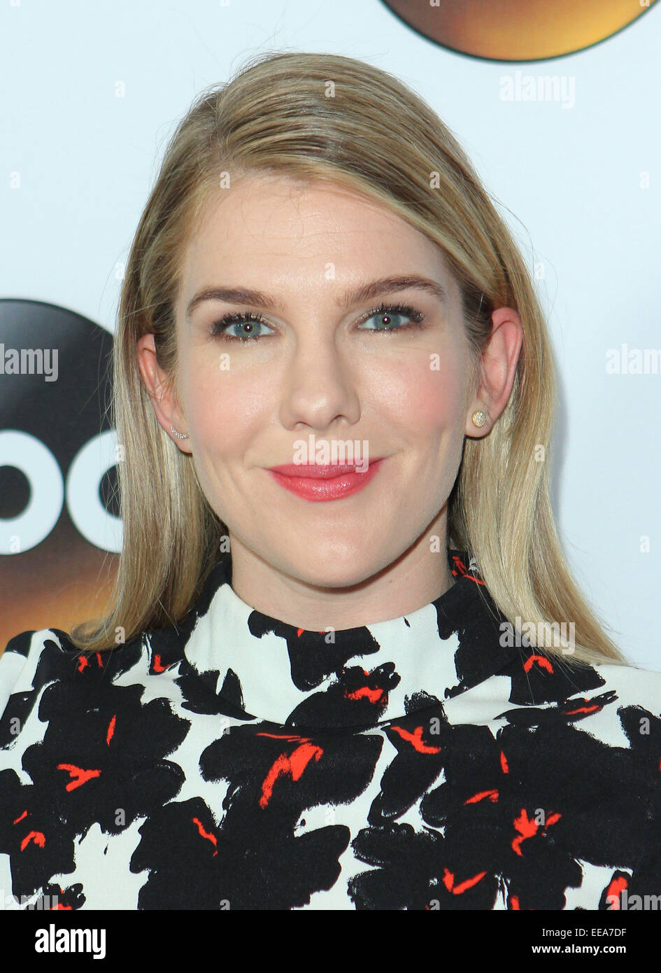 Los Angeles, California, USA. 14th Jan, 2015. Lily Rabe attends ABC ...