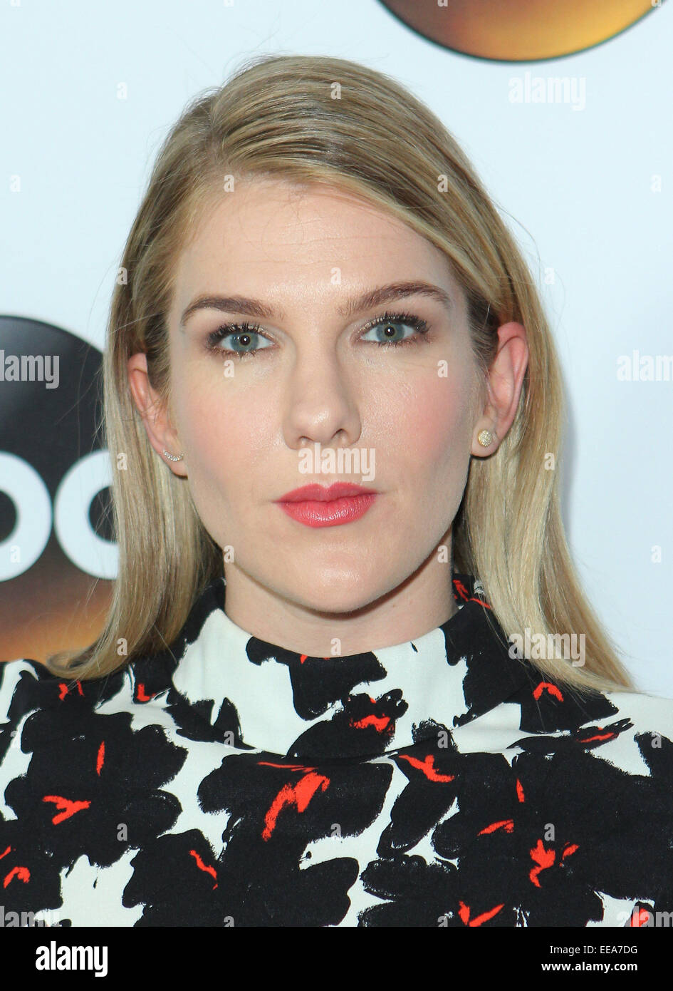 Los Angeles, California, USA. 14th Jan, 2015. Lily Rabe attends ABC ...