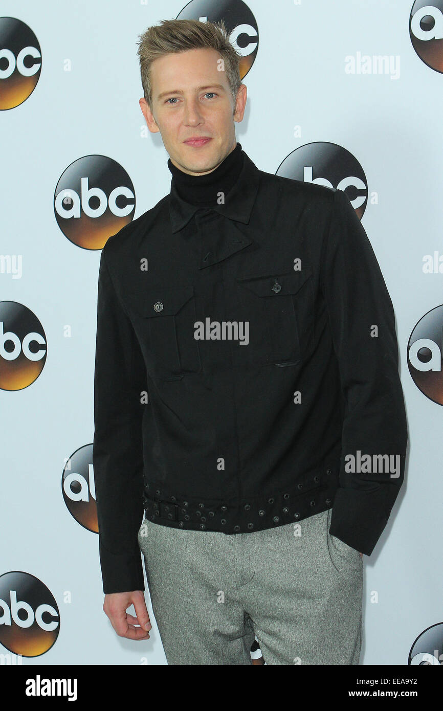 Los Angeles, California, USA. 14th Jan, 2015. Gabriel Macht attends ABC ...