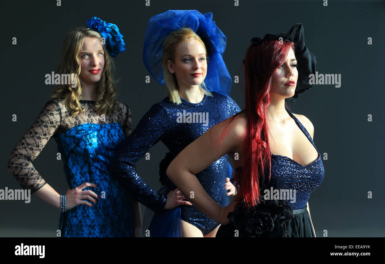 Models berenike l r anne sophie laura hi-res stock photography and ...