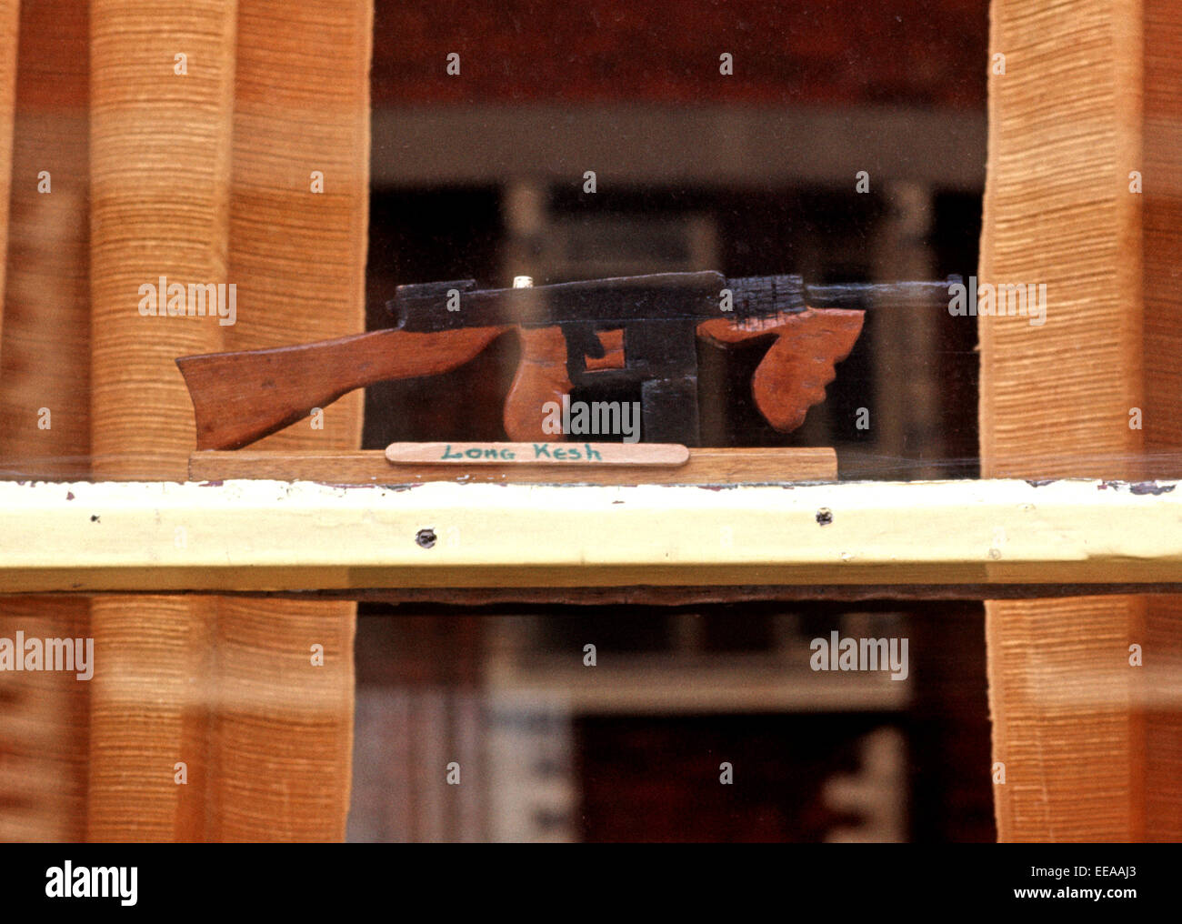 INTERNMENT ART, LONG KESH, NORTHERN IRELAND - JUNE 1972, Wooden Replica ...