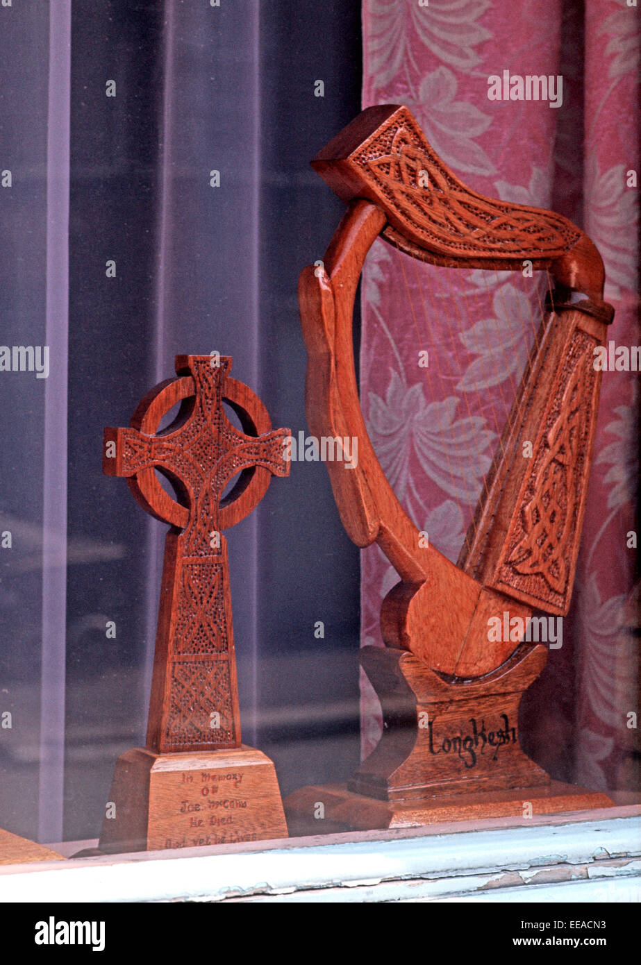 INTERNMENT ART, LONG KESH, NORTHERN IRELAND - JUNE 1972. Models of ...