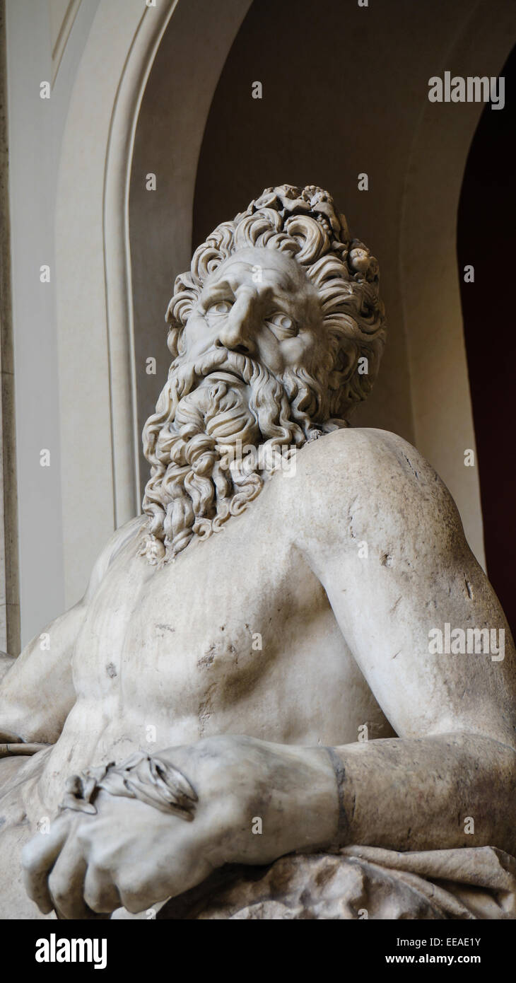 Hellenistic sculptures in Vatican museum, Italy Stock Photo - Alamy