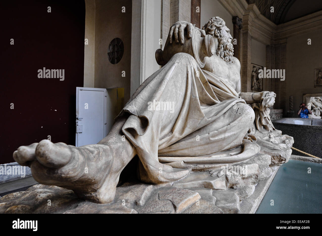 Hellenistic sculptures in Vatican museum, Italy Stock Photo - Alamy