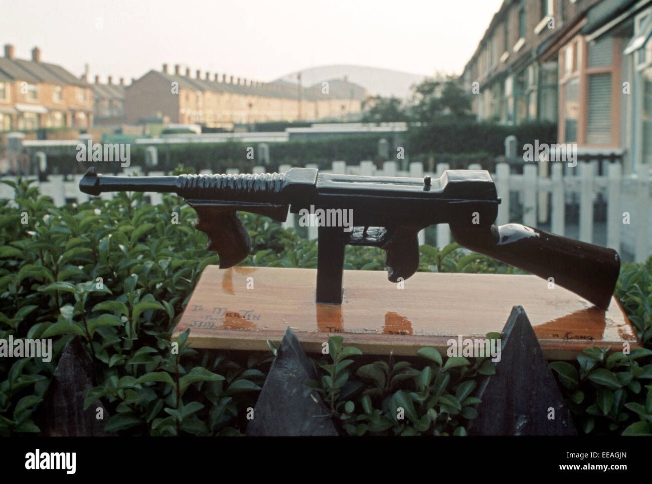 Wooden machine gun High Resolution Stock Photography and Images - Alamy
