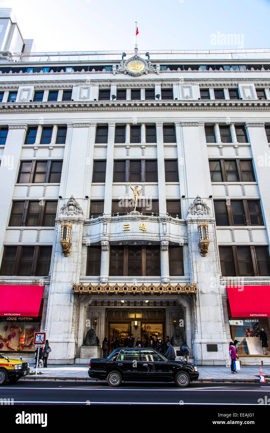 Exterior of Mitsukoshi department store,Nihonbashi,Chuo-Ku,Tokyo,Japan ...