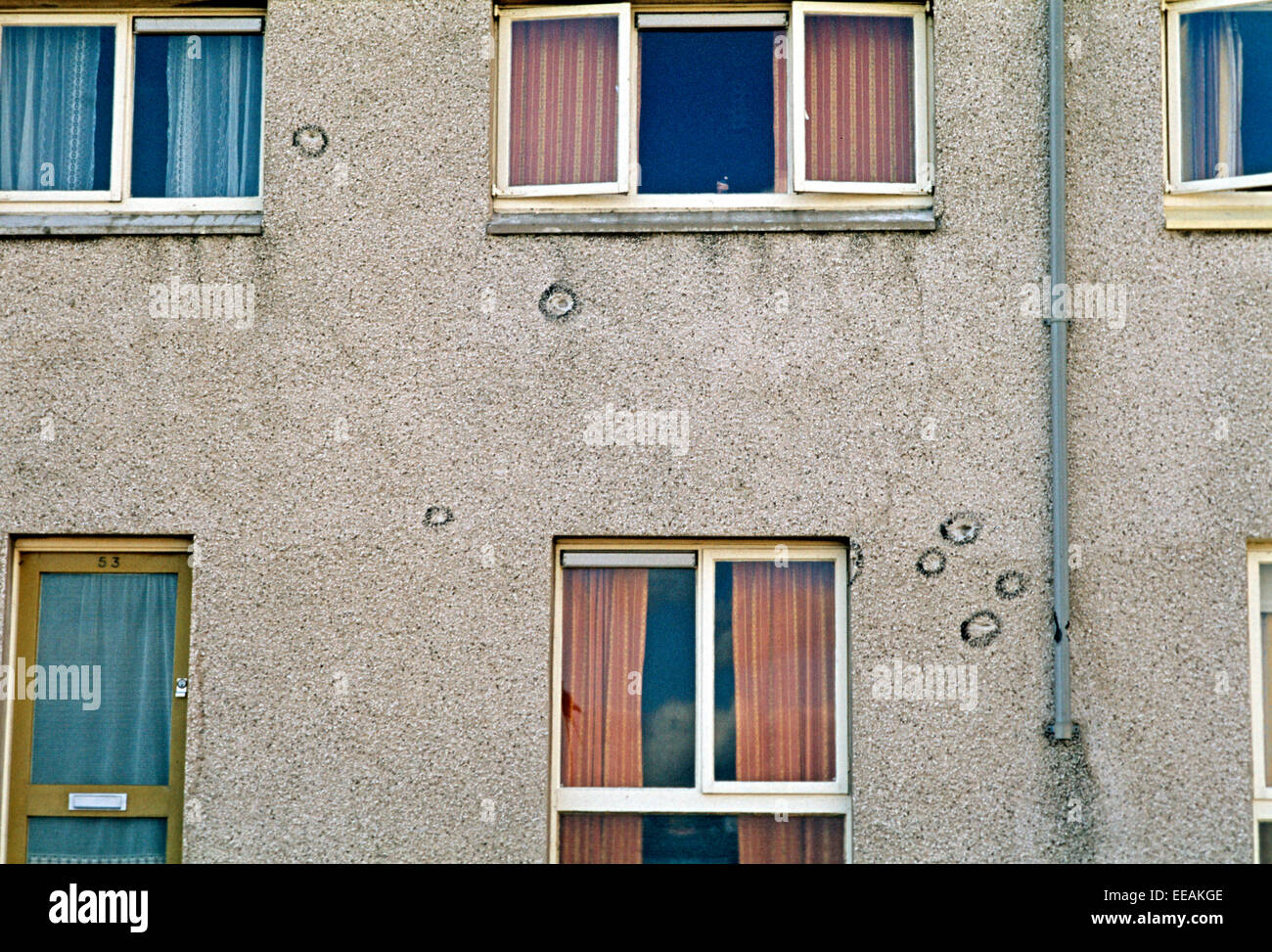 Bullet Holes In House