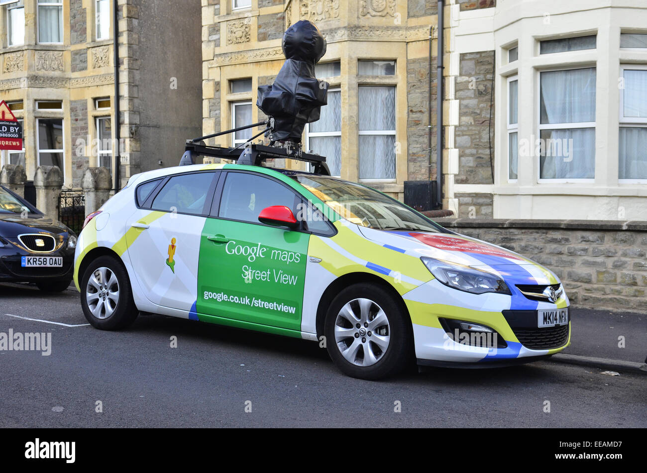 Google street view camera car hi-res stock photography and images - Alamy