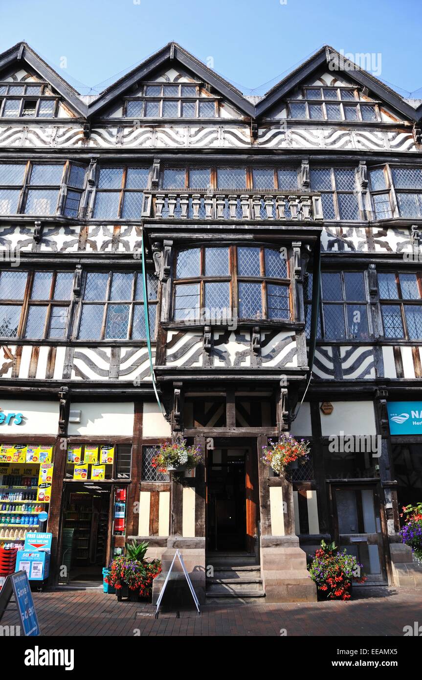 The Ancient High House along Greengate Street in the town centre ...