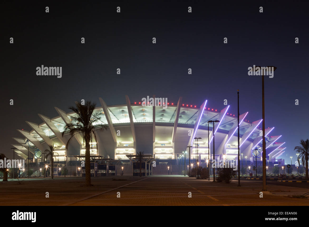 Jaber A-Ahmad International Stadium in the Ardhiyah area of Kuwait ...