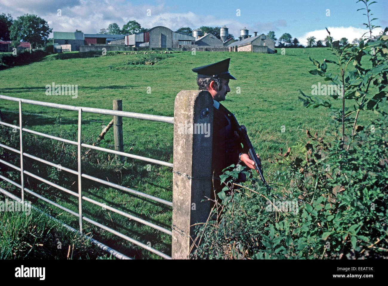 COUNTY TYRONE, NORTHERN IRELAND - SEPTEMBER 1980. RUC, Royal Ulster ...
