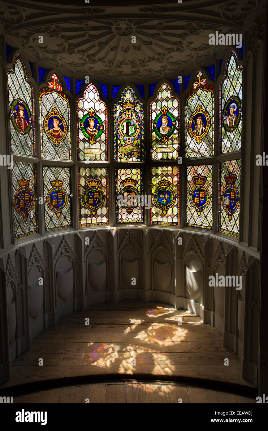 UK, London, Twickenham, Strawberry Hill House, the Star Chamber ...