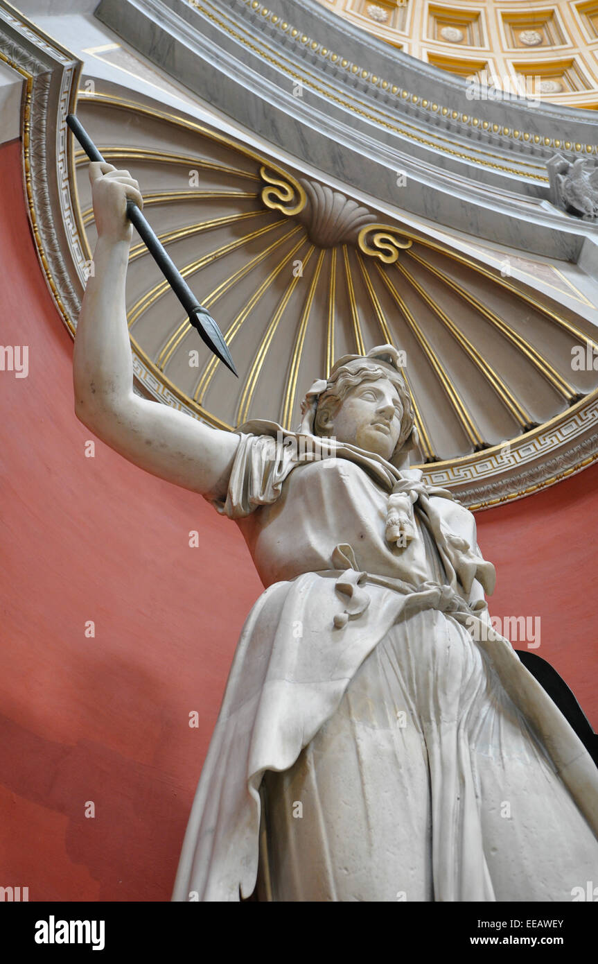 Hellenistic sculptures in Vatican museum, Italy Stock Photo - Alamy