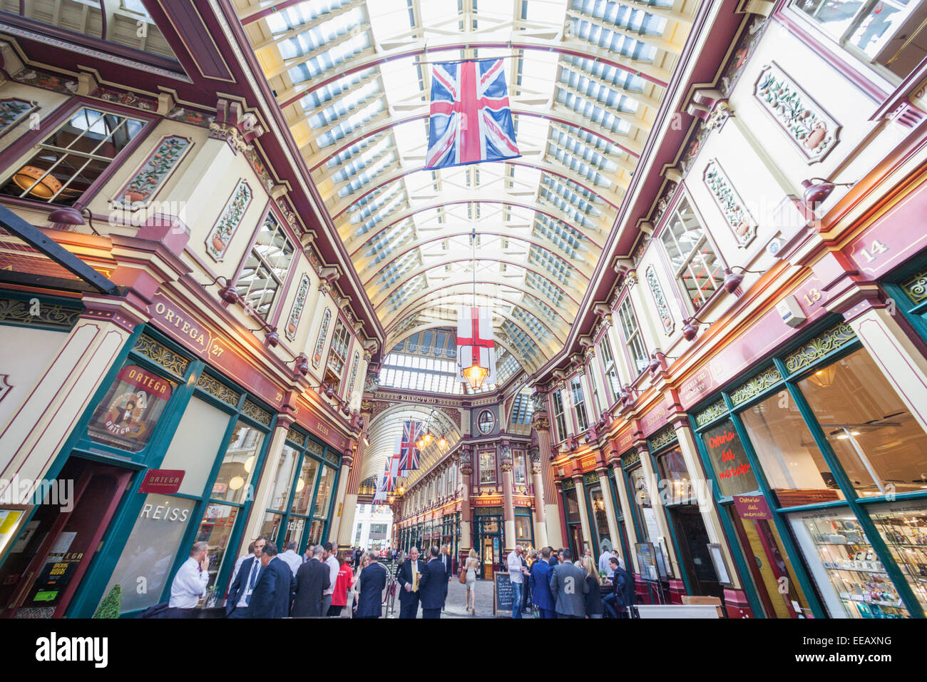 England, London, The City, Leadenhall Market Stock Photo - Alamy