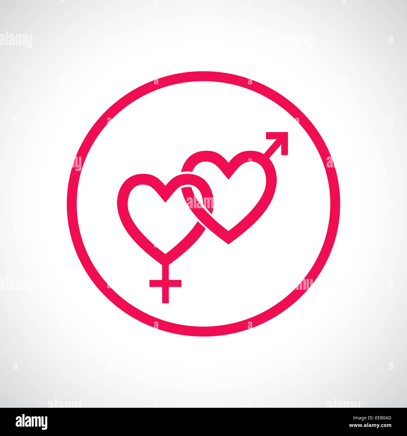 Symbol married couple icon image hi-res stock photography and images ...