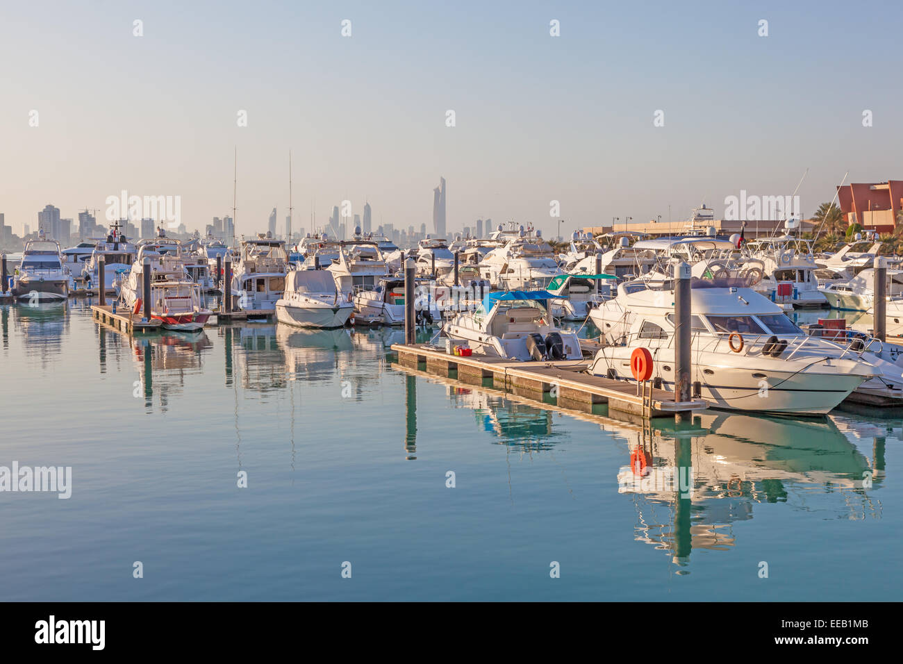 Sharq Marina in Kuwait City Stock Photo - Alamy