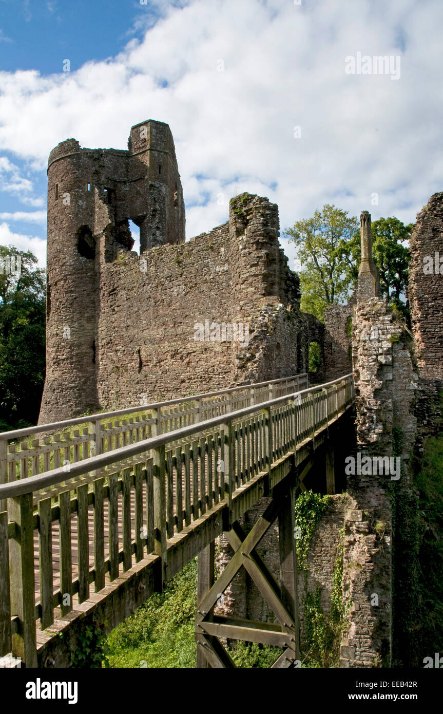 Grosmont Castle, Monmouthsire, Wales Stock Photo - Alamy