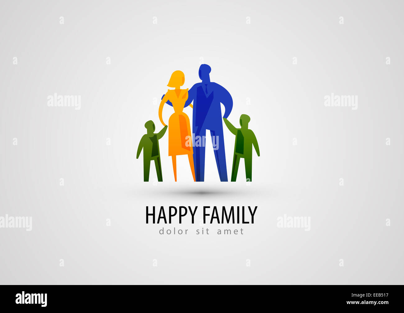 Family pictogram hi-res stock photography and images - Alamy