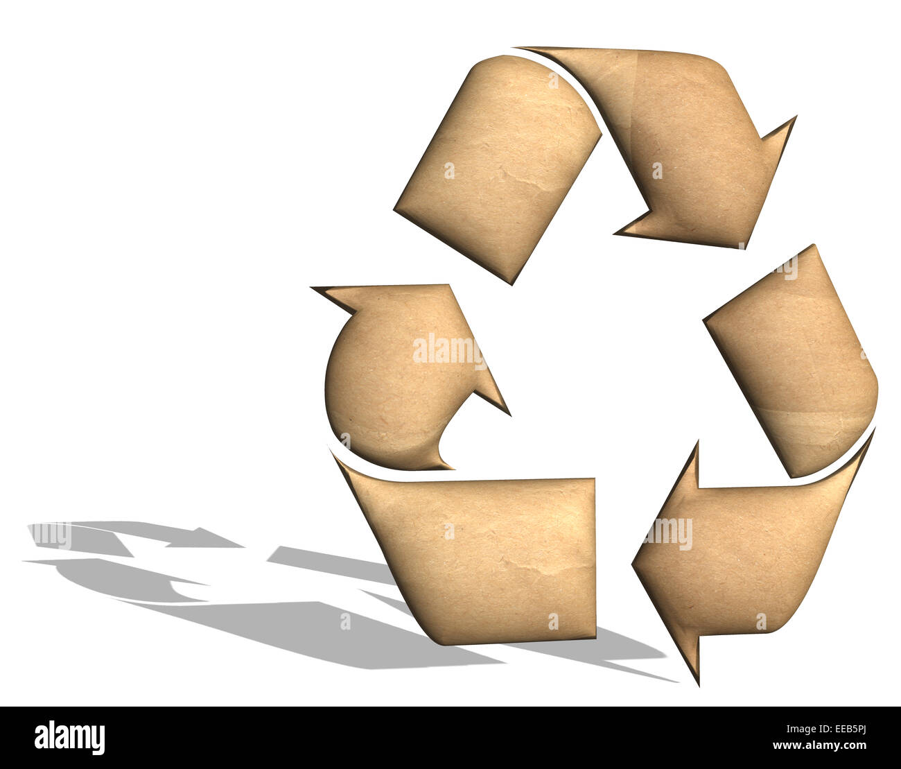 Trash icon recycle ecology Cut Out Stock Images & Pictures - Alamy