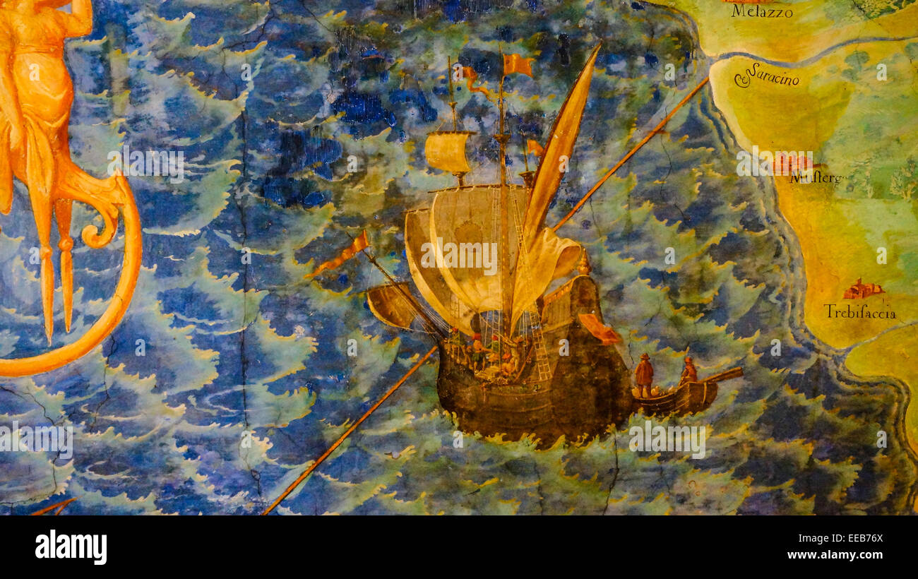 Vatican palace map hi-res stock photography and images - Alamy