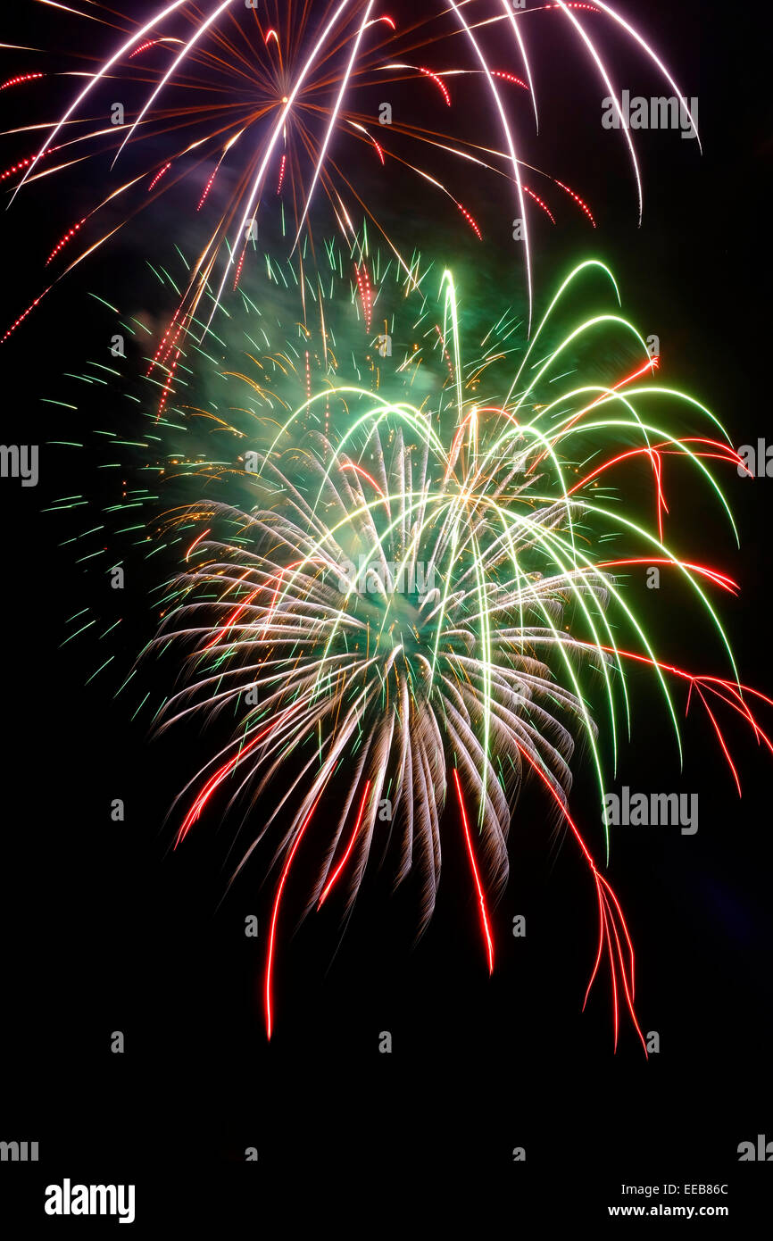Close Up Fireworks High Resolution Stock Photography and Images - Alamy