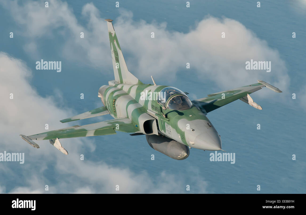 Brazilian Air Force F-5 in flight over Brazil Stock Photo - Alamy
