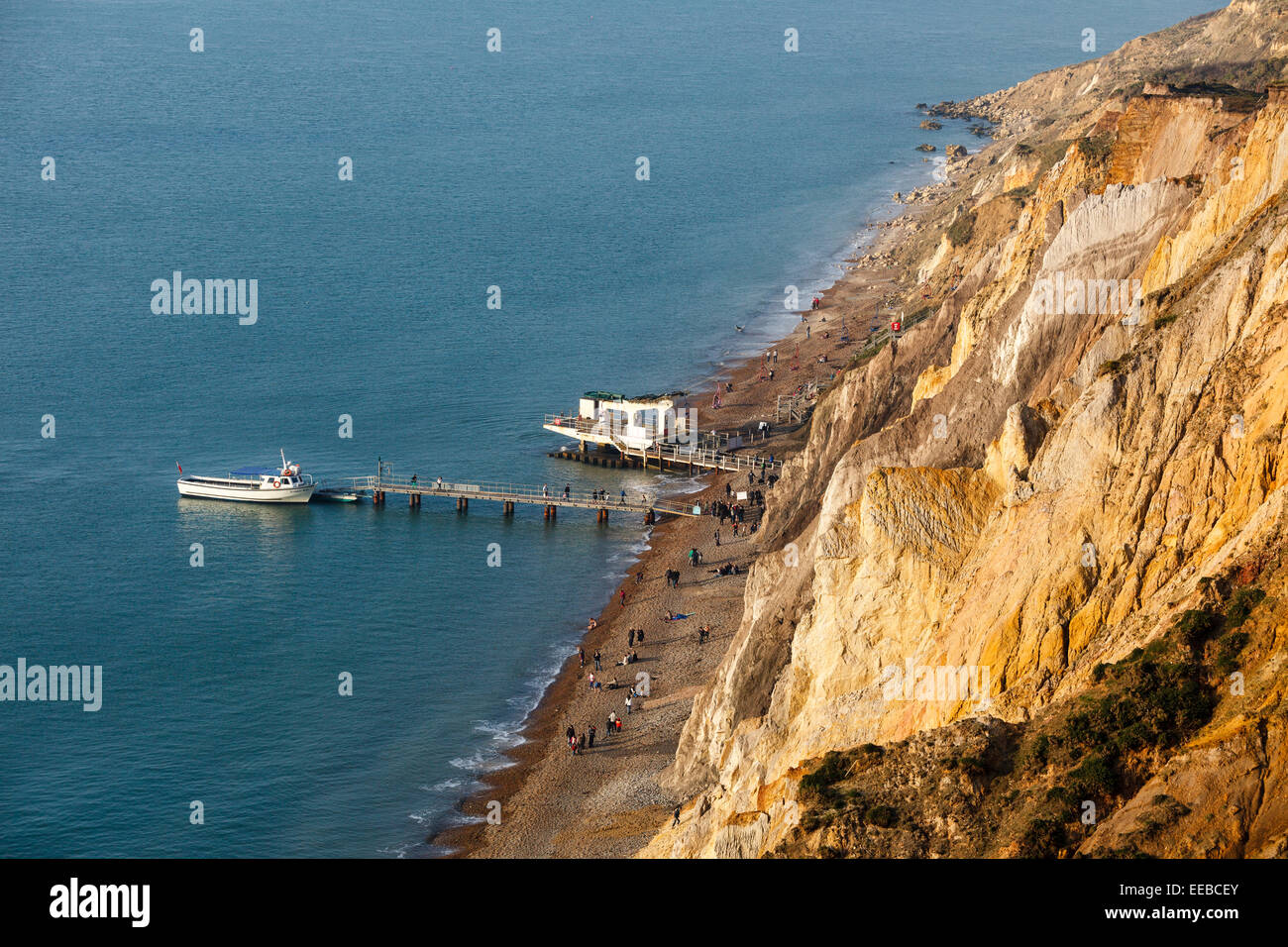 Alum Bay Boats High Resolution Stock Photography and Images - Alamy