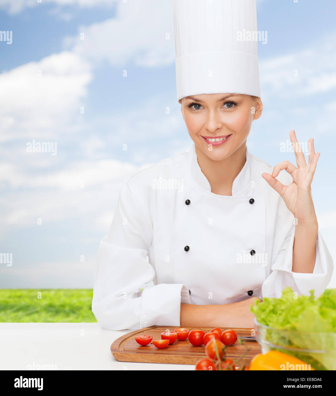 Kitchen uniform sign hi-res stock photography and images - Alamy