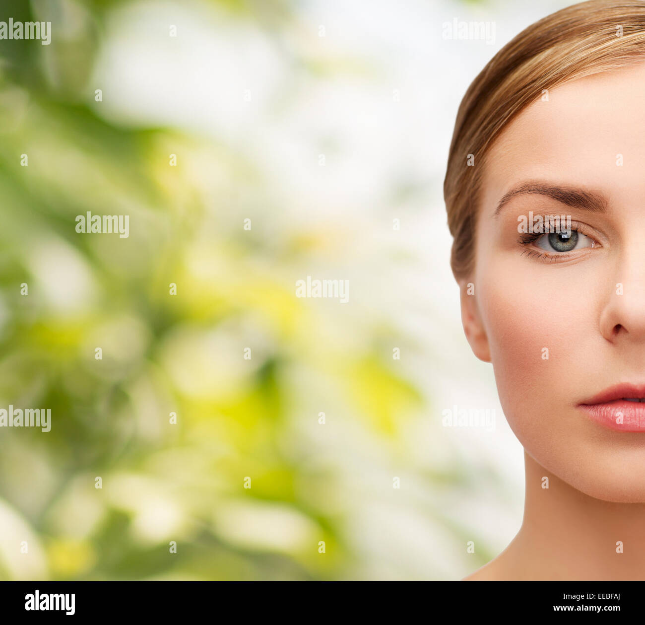 face of beautiful woman Stock Photo - Alamy