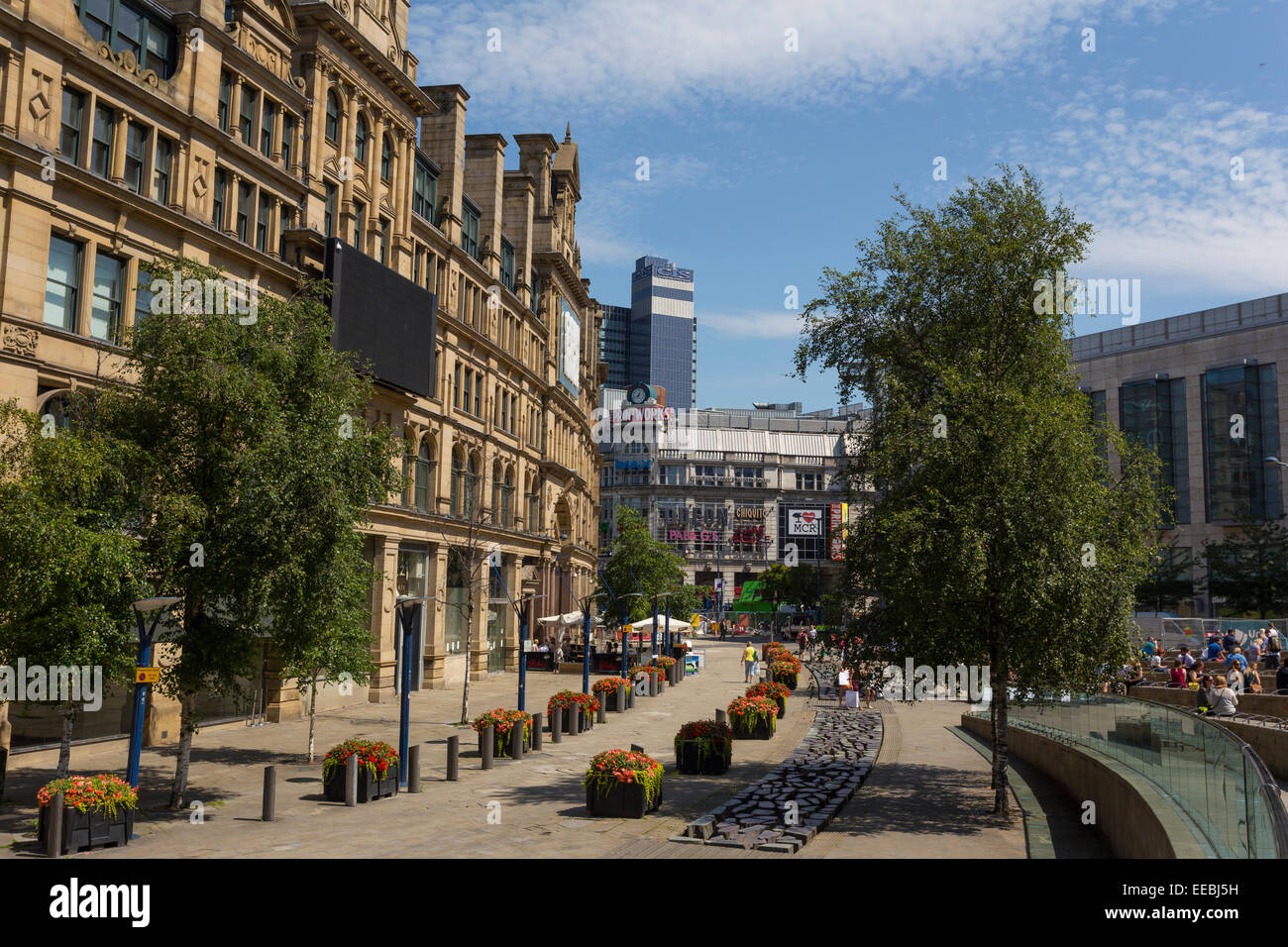 England, Manchester, the Triangle and Printworks area Stock Photo - Alamy