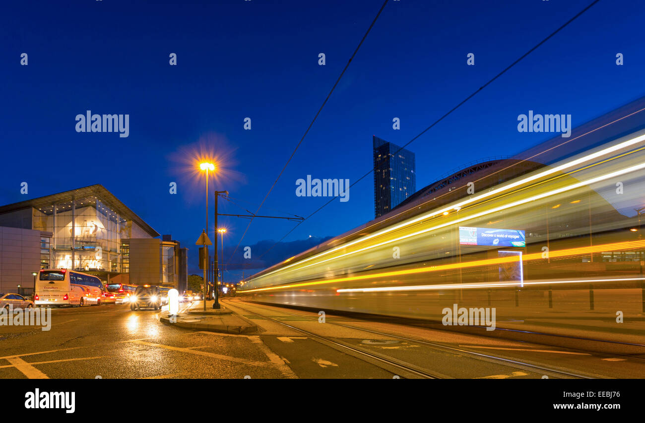 Trams manchester hi-res stock photography and images - Alamy