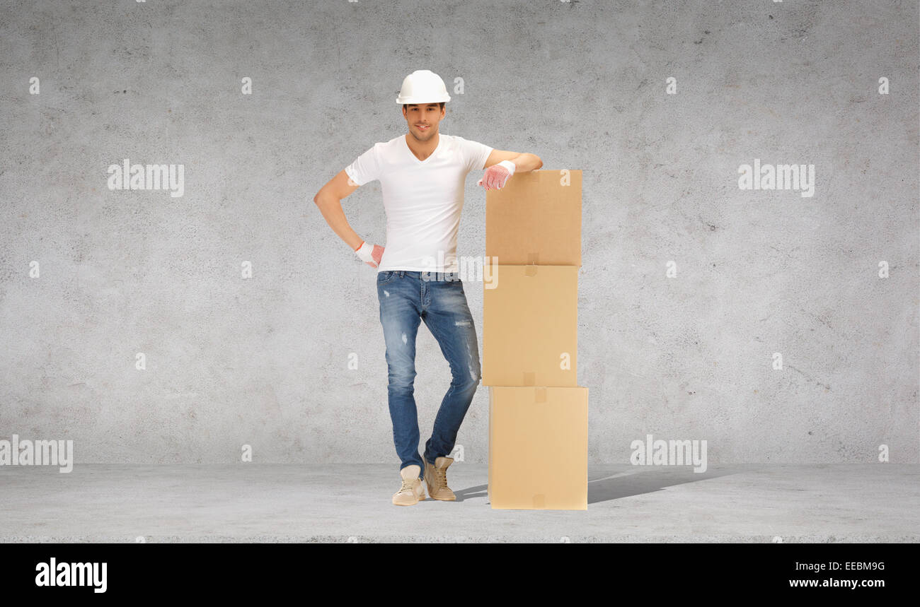 Tower helmet hi-res stock photography and images - Alamy