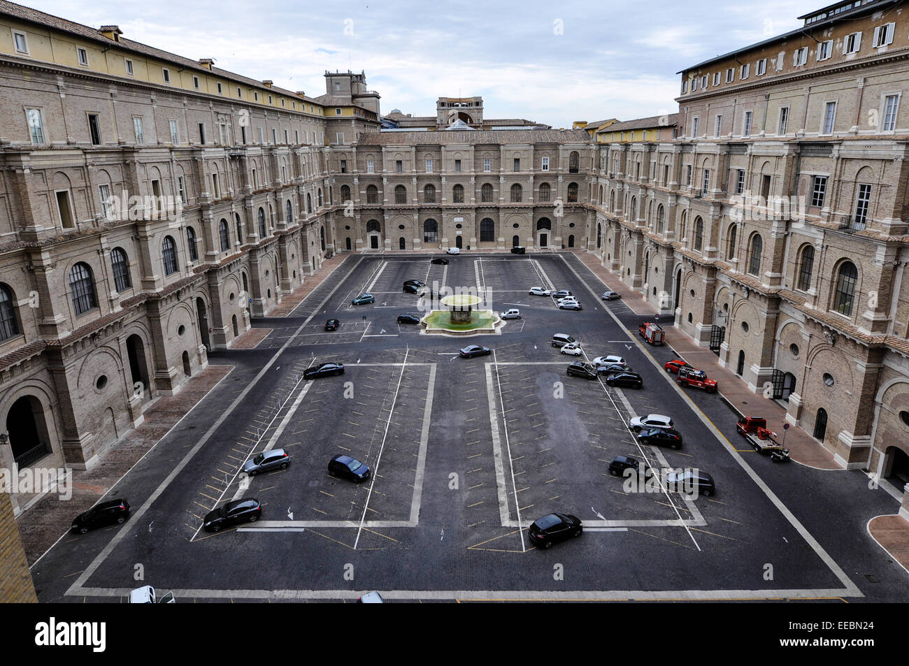 Vatican office, parking place, Rome, Italy Stock Photo - Alamy