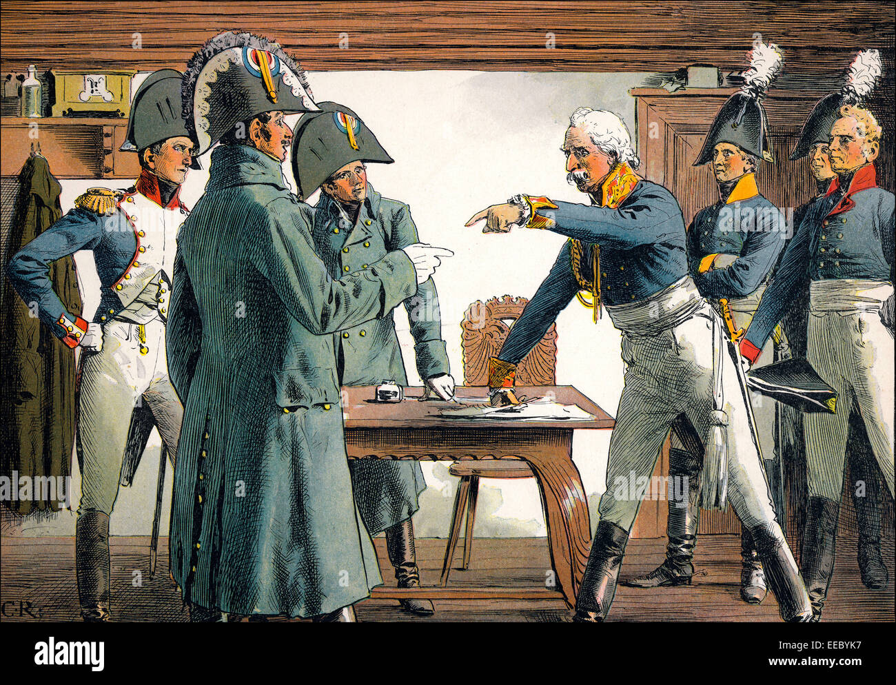 The Capitulation of Blucher at Ratkau on 7 November 1806, Germany ...