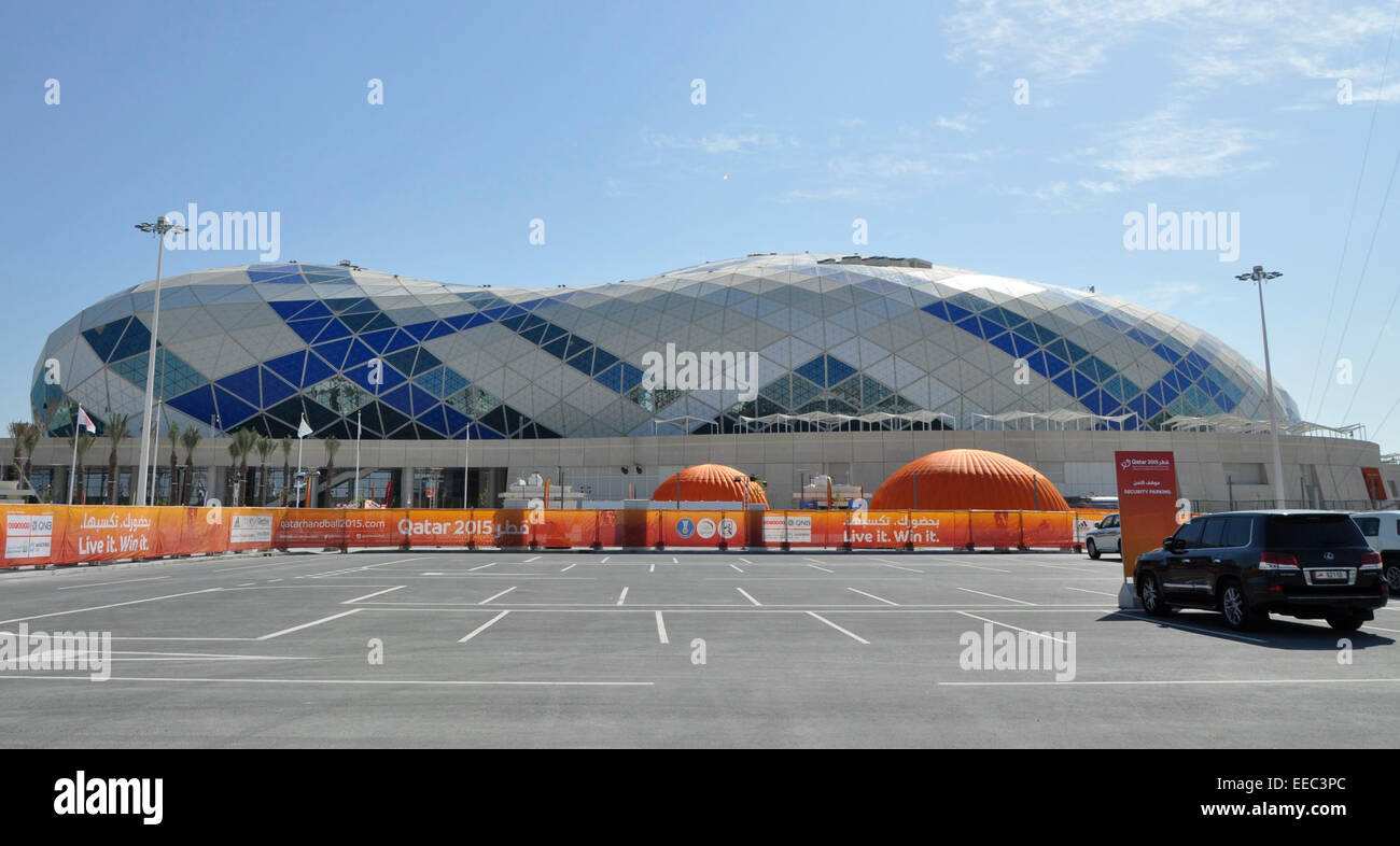 Qatar, Doha. 15th Jan, 2015. Opening ceremony of the Men´s Handball ...