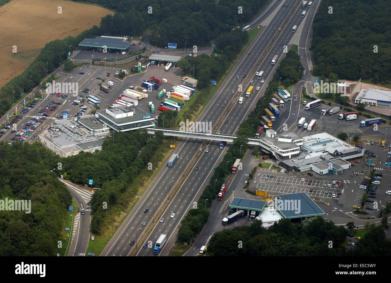 M6 motorway services hi-res stock photography and images - Alamy