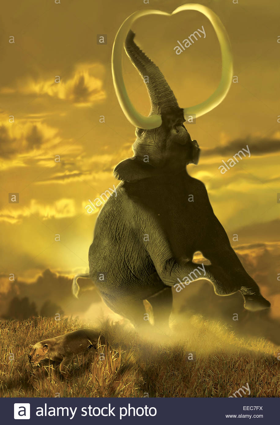 Mammoth Hunting Stock Photos & Mammoth Hunting Stock Images - Alamy