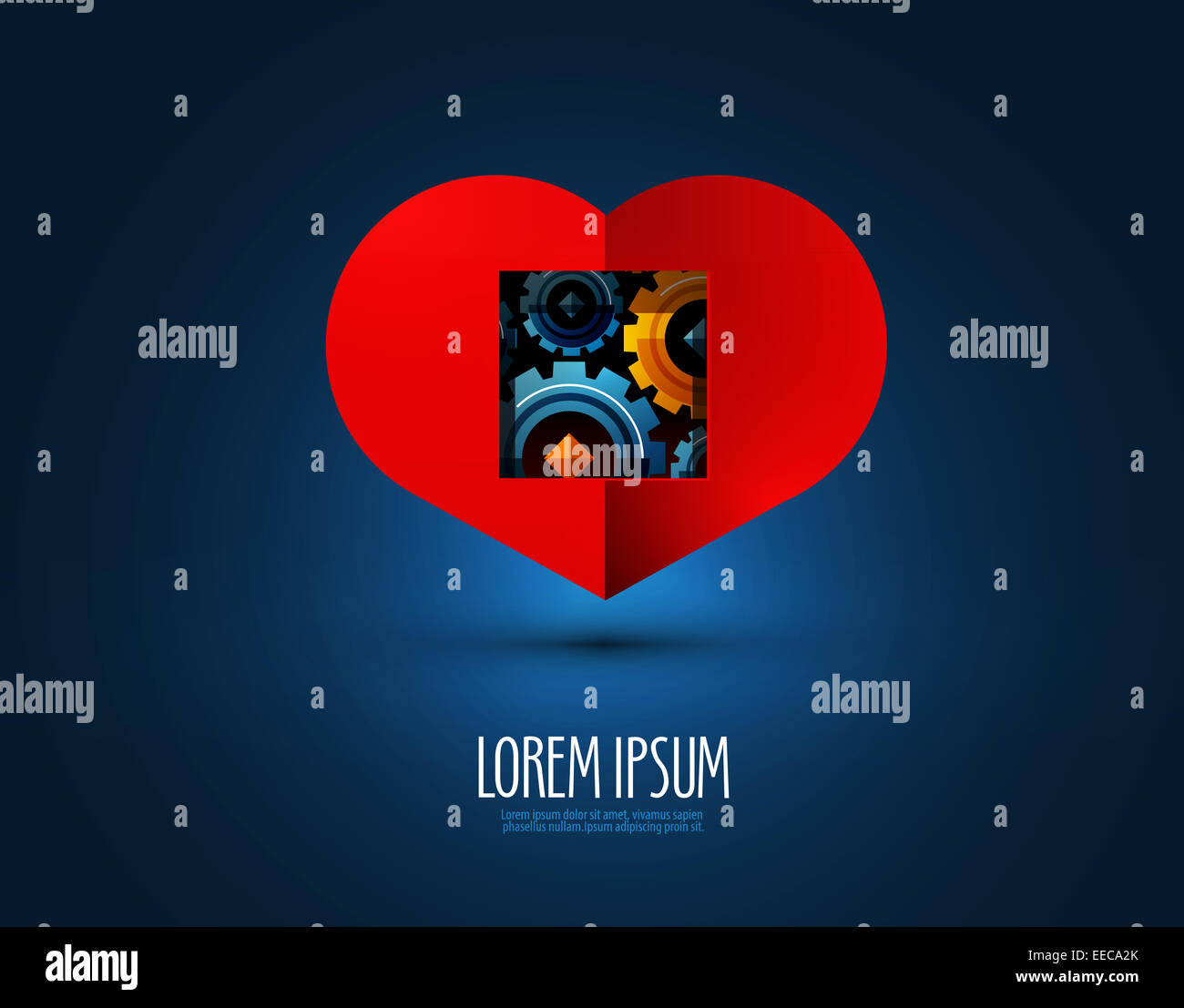 Logo design health symbol hi-res stock photography and images - Alamy